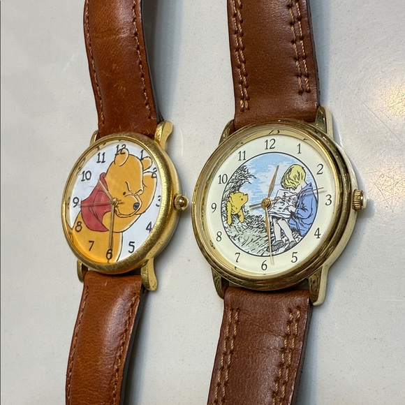 Timex | Accessories | Timex Classic Pooh Winnie The Pooh Gold Tone ...
